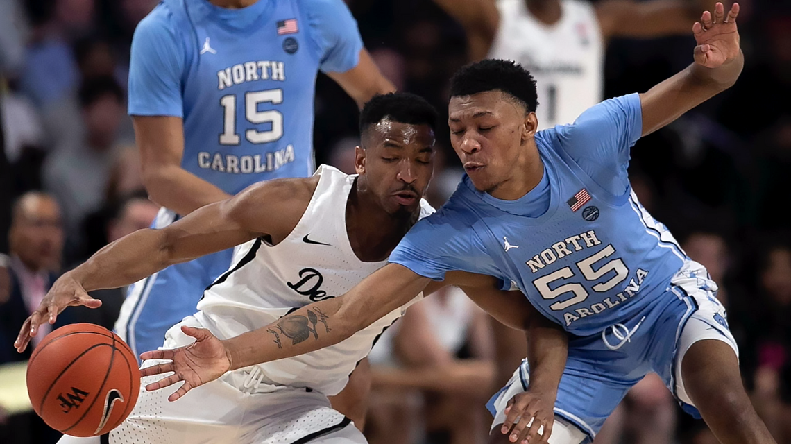 Christian Keeling's senior year on the court for the UNC Tar Heels ...
