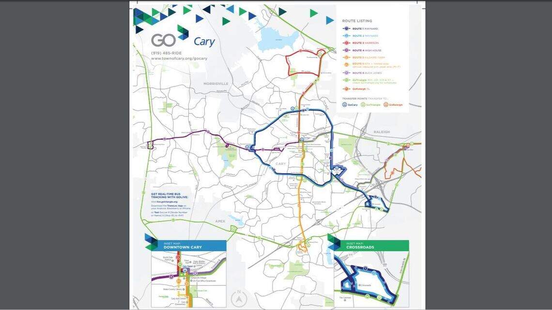 GoCary studying bus route changes, adding service in Cary | Raleigh ...